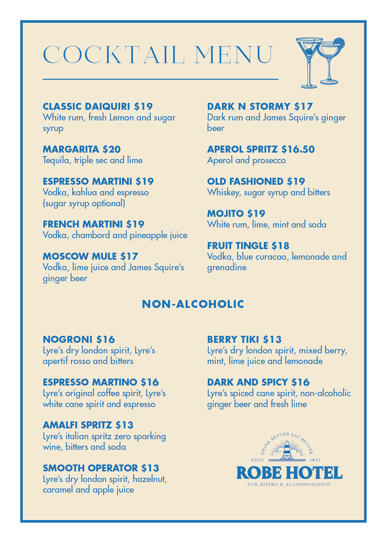 Eat & Drink - Robe Hotel, SA